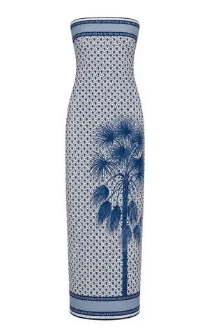 ANDRES OTALORA Oris Printed Linen Maxi Dress - Print