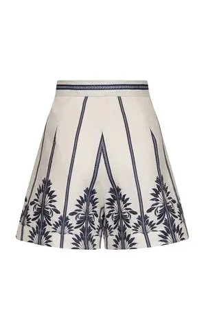 ANDRES OTALORA Del Cielo Linen Shorts