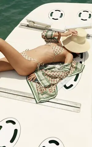 ANDRES OTALORA Esencia Pura Triangle Bikini Top