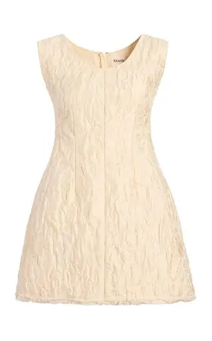 Khaite Harper Cloque Jacquard Mini Dress