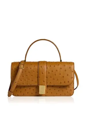 Khaite Blake Top Handle Bag - Brown