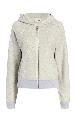 Khaite Max Cotton-wool Terry Hoodie
