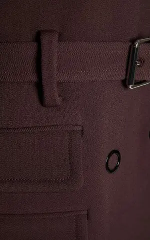 Marni Two-toned Wool Trench Coat