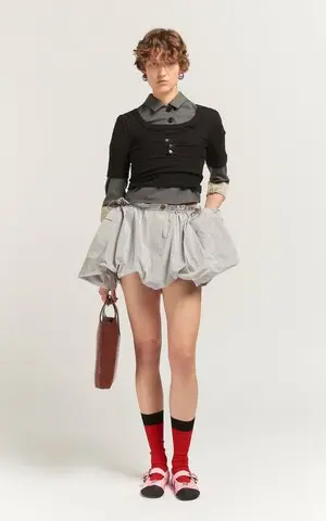 Marni Folded-sleeve Wool Jacket
