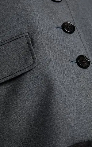 Marni Folded-sleeve Wool Jacket