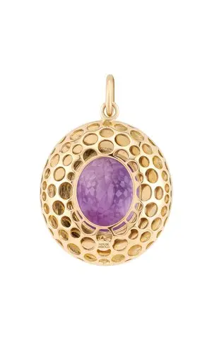 HOUSE JANOLO 18kt Yellow Gold The Trout Pendant