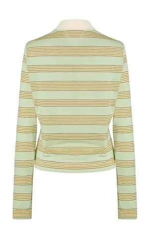 Marni Stripe Cotton-knit Top