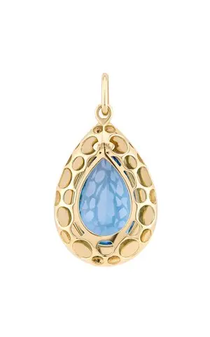 HOUSE JANOLO 18kt Yellow Gold The Lotus Pendant