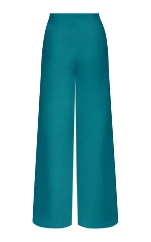 ANDRES OTALORA Salmar Linen Wide-leg Pants
