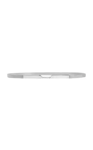 Khaite Tino Snake Chain Belt - Silver