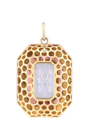 HOUSE JANOLO 18kt Yellow Gold Savanna Pendant