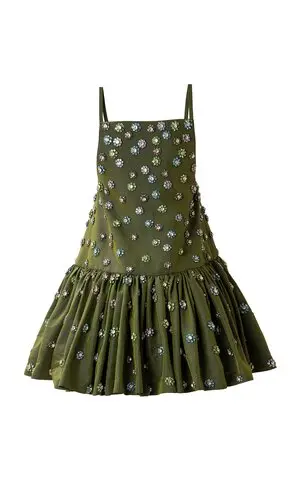 LA FUORI Elan Embellished Mini Dress