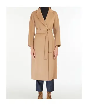 Max Mara Wool Broadcloth Midi Coat