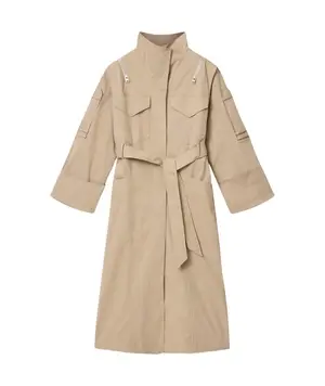 ALLSAINTS Clayton Relaxed Fit Trench Coat