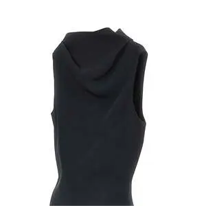 Khaite Crepe Satin Mini Dress - Black