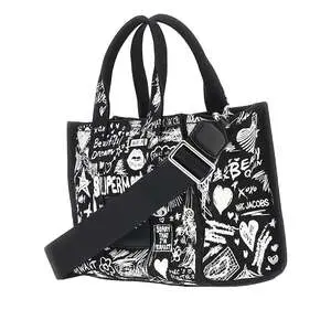 Marc Jacobs The Punk Scribble Small Canvas Tote Bag