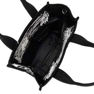 Marc Jacobs The Punk Scribble Small Canvas Tote Bag