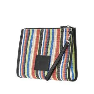 Marc Jacobs Striped Mesh Pouch