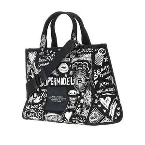 Marc Jacobs The Punk Scribble Medium Canvas Tote Bag