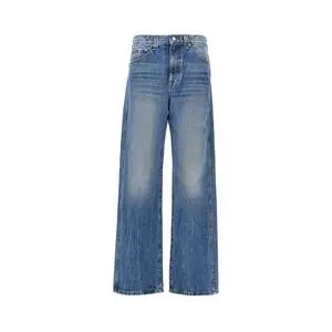 Khaite Bonnie Relaxed Fit Five-pocket Jeans