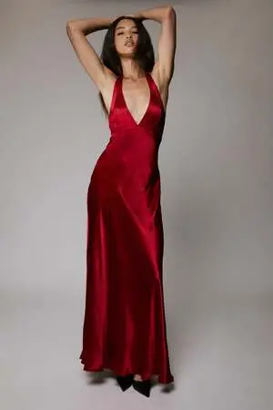 Bardot Magdalene Halter Dress
