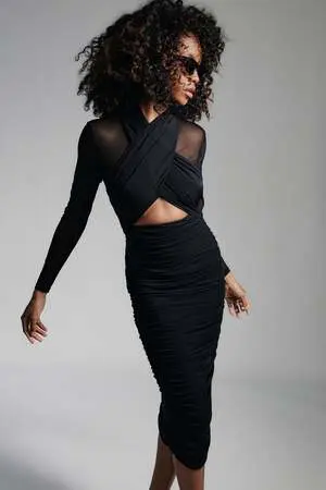 Bardot Aliyah Dress - Black