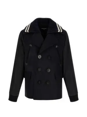 Dsquared2 Hybrid Double-breasted Coat