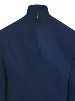Massimo Alba Quarter-zip Knitted Sweater