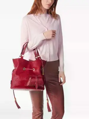 LANCEL Premier Flirt Bucket Bag - Red