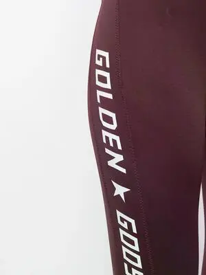 GOLDEN GOOSE Side Logo Leggings
