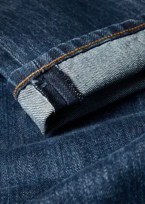 Paul Smith Standard-fit Dark-wash 'organic Authentic Twill' Jeans