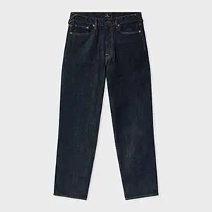 Paul Smith Relaxed-fit Indigo 'organic Authentic Twill' Jeans - Blue