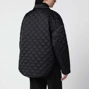 TOTEME Quilted Trapeze Jacket - Black