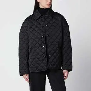 TOTEME Quilted Trapeze Jacket - Black