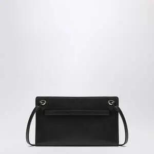 TOTEME Leather Crossbody Bag With Belt Detail - Black