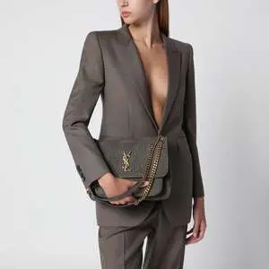 Saint Laurent Niki Crossbody Bag - Grey