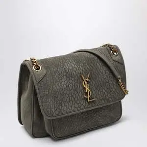 Saint Laurent Niki Crossbody Bag - Grey