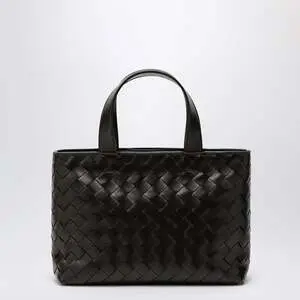 Bottega Veneta Fondant Intrecciato Mini Tote Bag - Brown