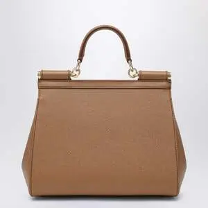 Dolce & Gabbana Large Sicily Handbag - Brown