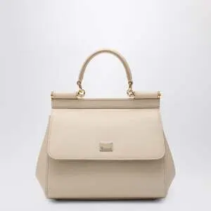 Dolce & Gabbana Grained Leather Handbag - Pink