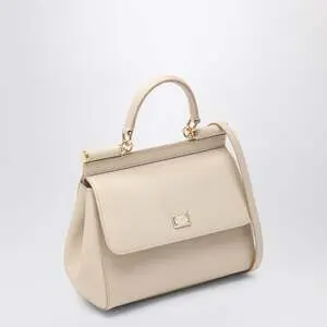 Dolce & Gabbana Grained Leather Handbag - Pink