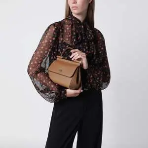 Dolce & Gabbana Medium Sicily Hand Bag - Brown