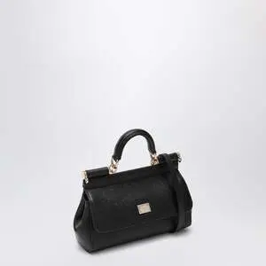 Dolce & Gabbana Small Sicily Handbag - Black