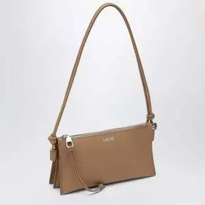 Loewe Calf Nappa Leather Pouch - Brown