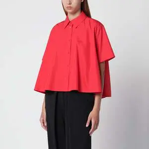Loewe Cotton Shirt With Embroidered Logo