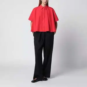 Loewe Cotton Shirt With Embroidered Logo