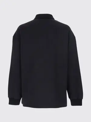 Amiri Long Sleeve Polo Shirt - Black
