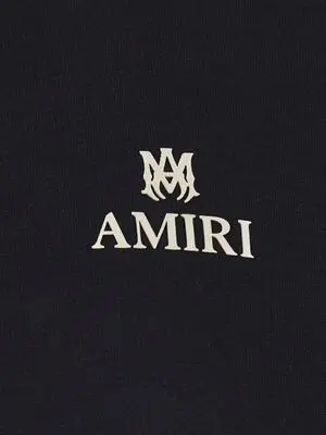 Amiri Long Sleeve Polo Shirt - Black