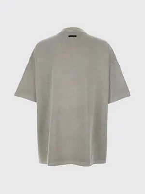 Fear Of God Relaxed Fit Cotton T-shirt With Logo And Dropped Shoulders