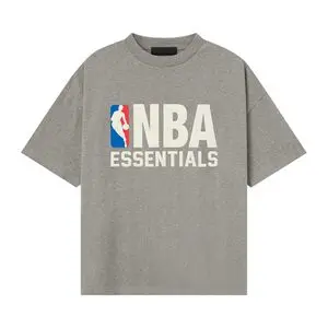 Fear Of God Nba 90s Tee 'concrete Heather - Grey